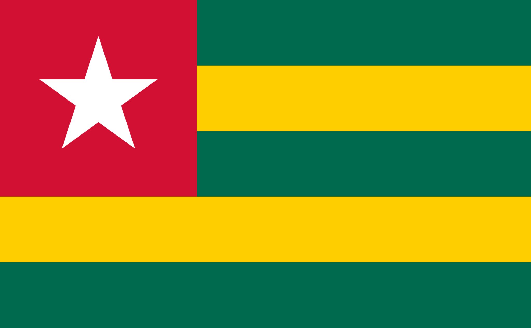Togo Flag: Meaning, History, Image, Emoji | Flag of Togo