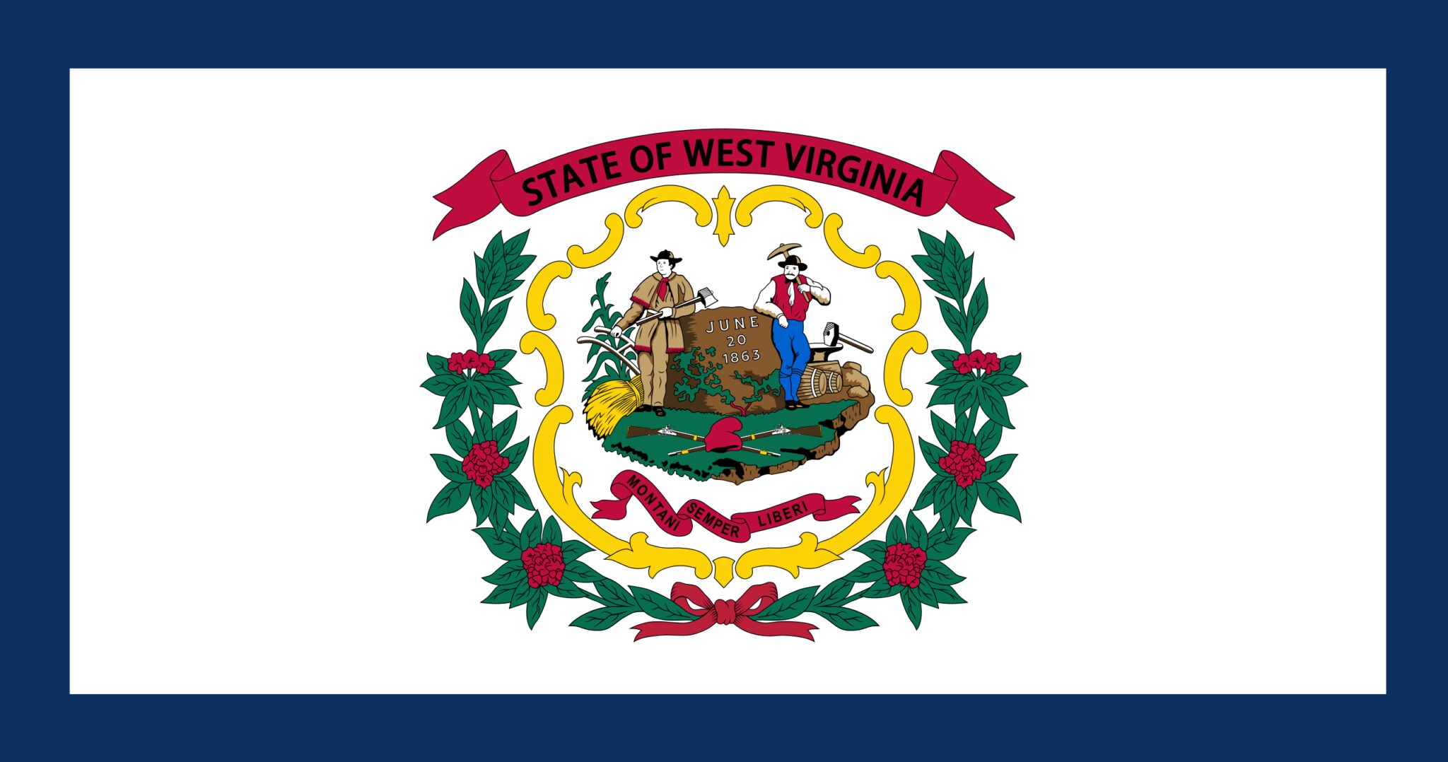West Virginia Flag: Meaning, History, Image, Emoji